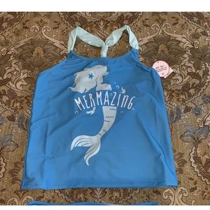Justice | Swim | Nwt Justice Two Piece Mermaid Tankini Swimsuit | Poshmark